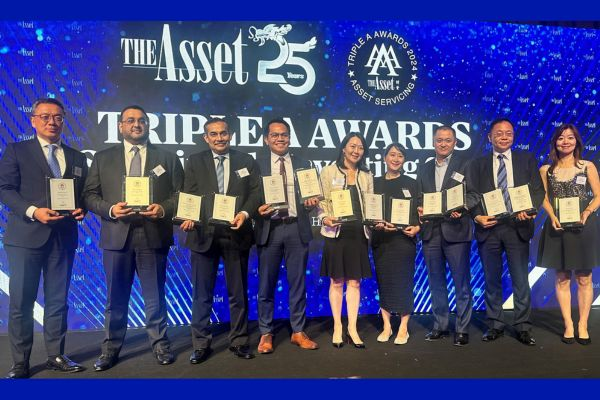 Securities Services and Trust and Agency Services shine at The Asset Awards